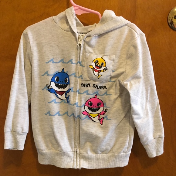 Nickelodeon | Shirts & Tops | Pinkfongnickelodeon 4t Zipper Hoodie ...